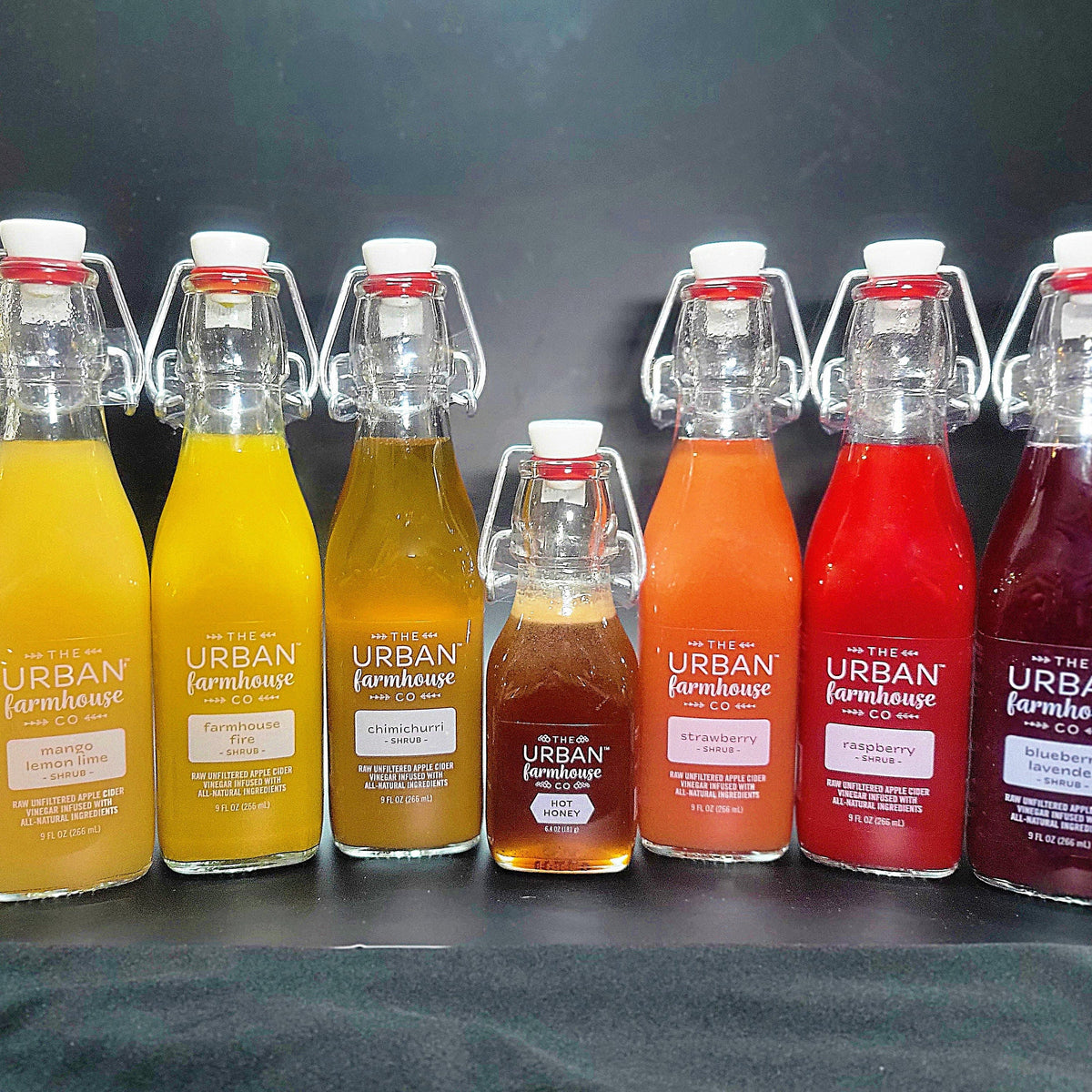 RAZZY Collection – Organic Raspberry Shrubs with Fresh Herbs & Fruit ...